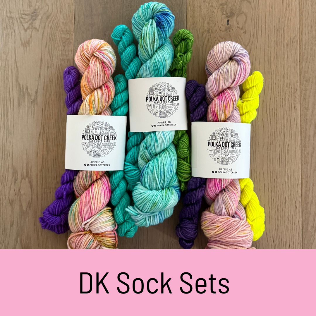 DK SOCK SETS – Polka Dot Creek Yarn