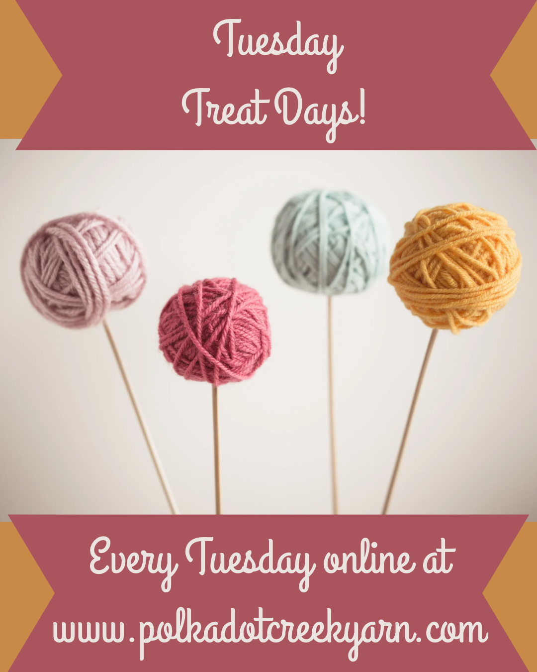 Tuesday Treat Days – Polka Dot Creek Yarn