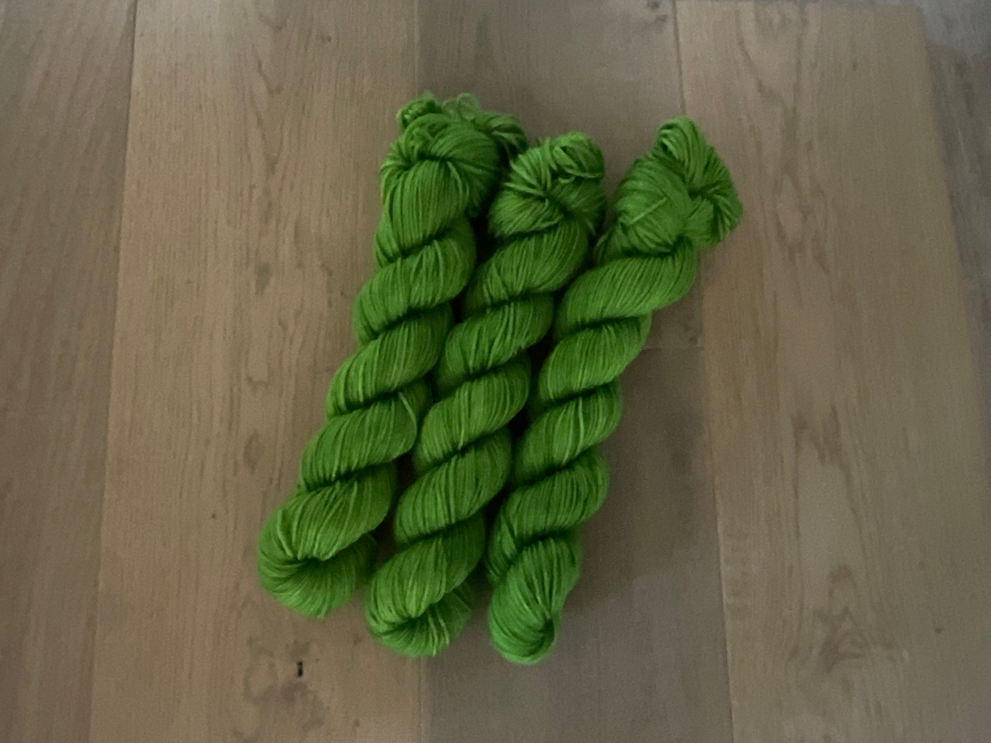 DK Sour Apple Yarn – Polka Dot Creek Yarn